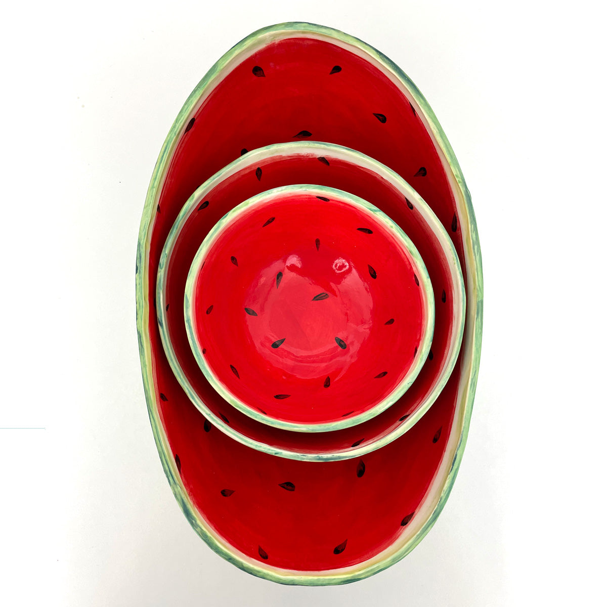 Watermelon Bowls – Helen Ashley Designs