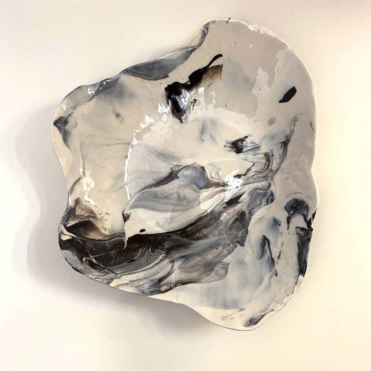 Marbled Platter Large – Helen Ashley Designs