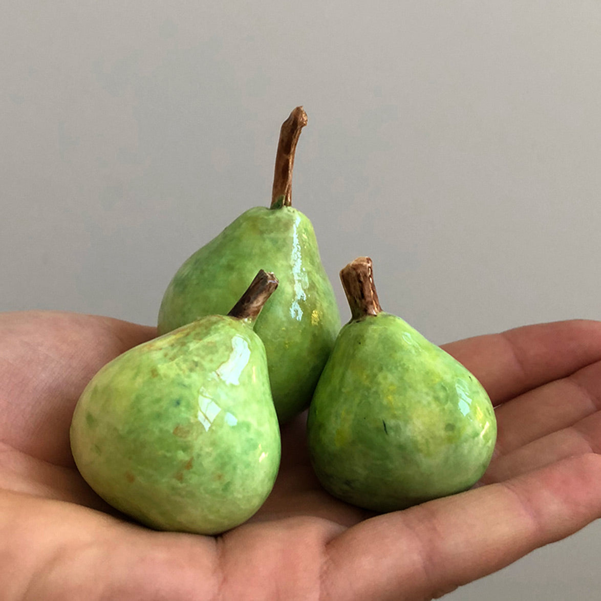 Porcelain Pear Set Small (3) – Helen Ashley Designs