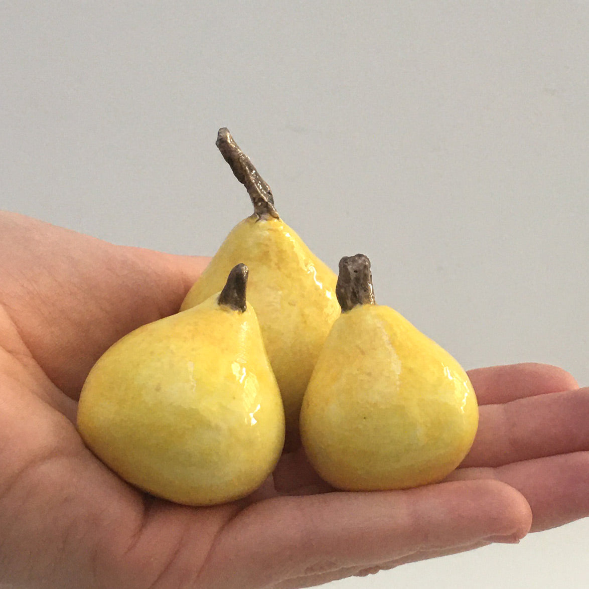 Porcelain Pear Set Small (3) – Helen Ashley Designs